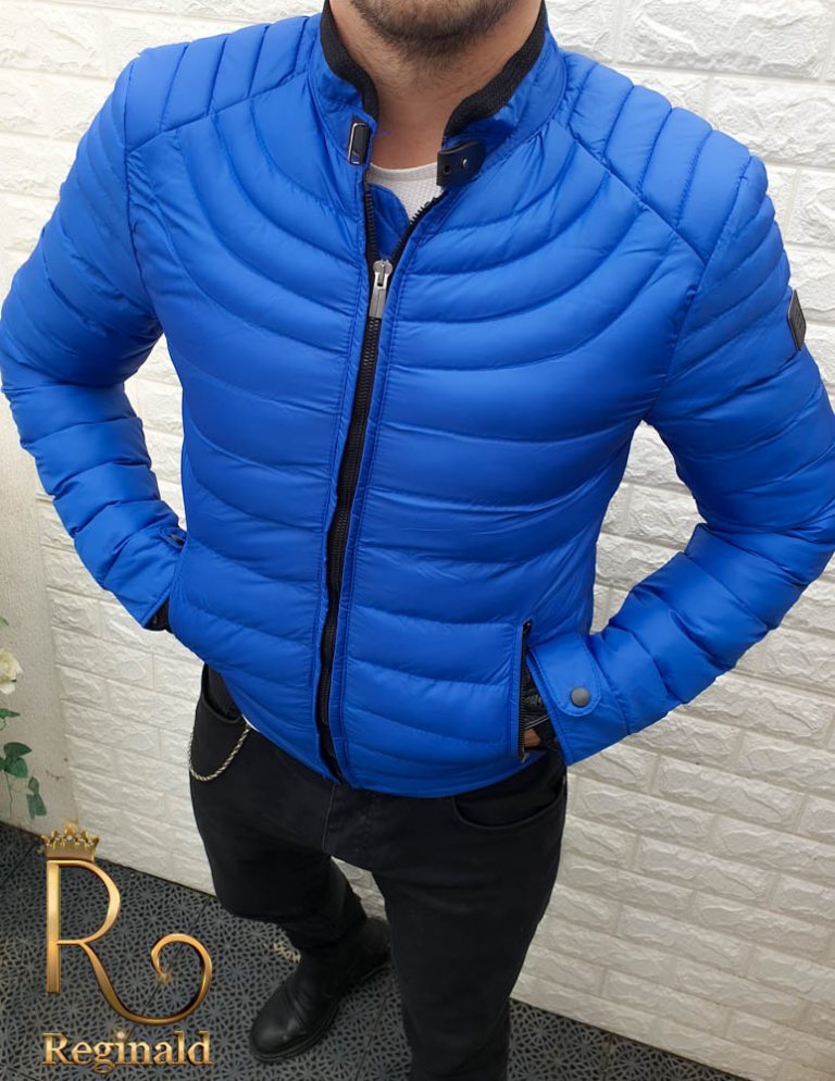 Geaca de bărbați, Slim Fit, din fâș umpluta cu vatelina - GC395