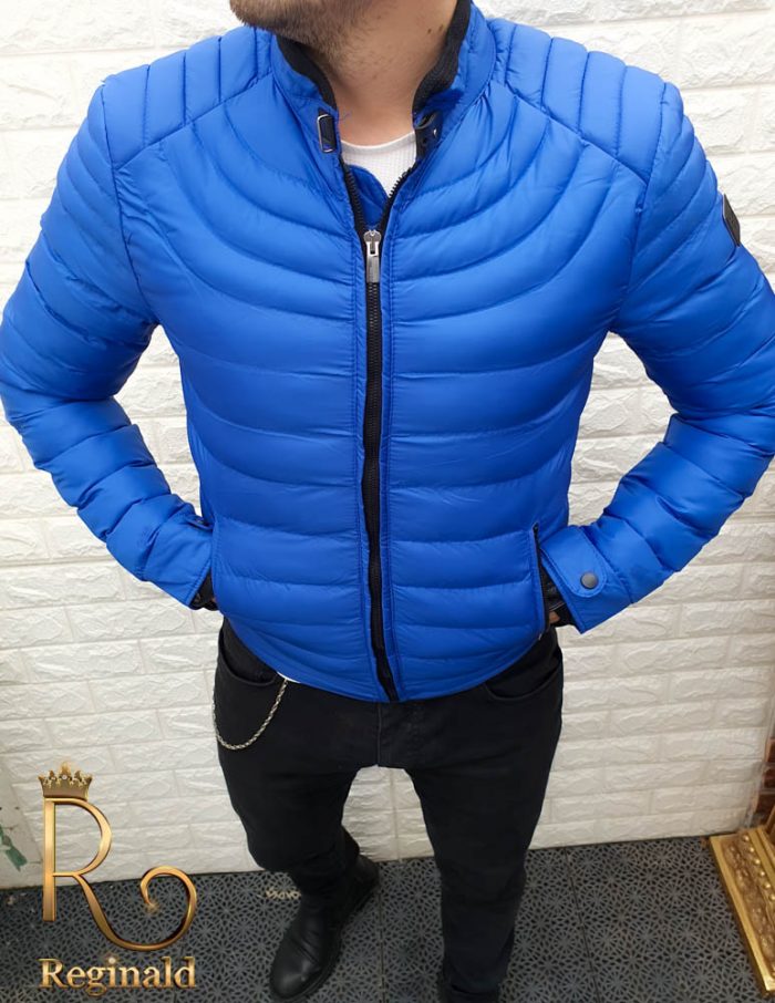 Geaca de bărbați, Slim Fit, din fâș umpluta cu vatelina - GC395