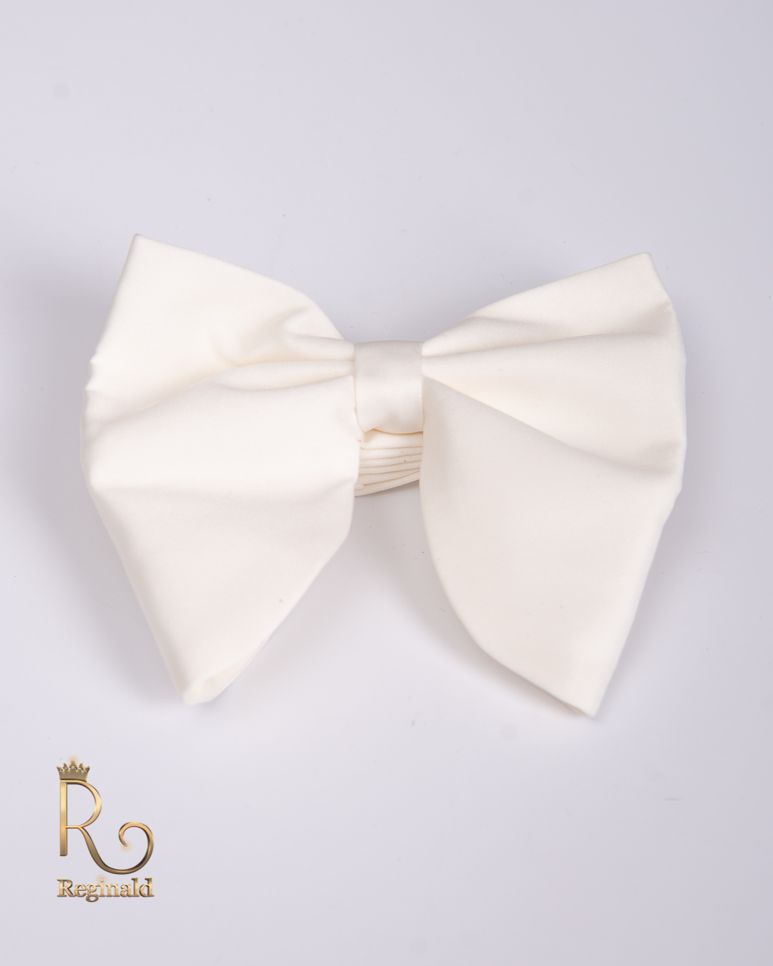 Papion de bărbați, ALB - IVOIRE, tip fluture- PP273